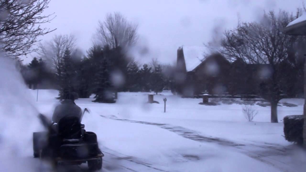 Zero Turn Ultimate Snow Blower - YouTube