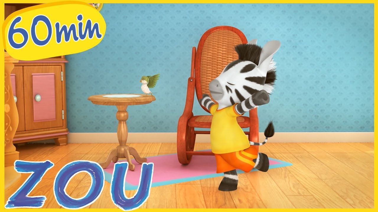 Zou Nieuwe Compilatie 🦓 Zou Danst 💃🏻 kinderen cartoon in het Nederlands ...