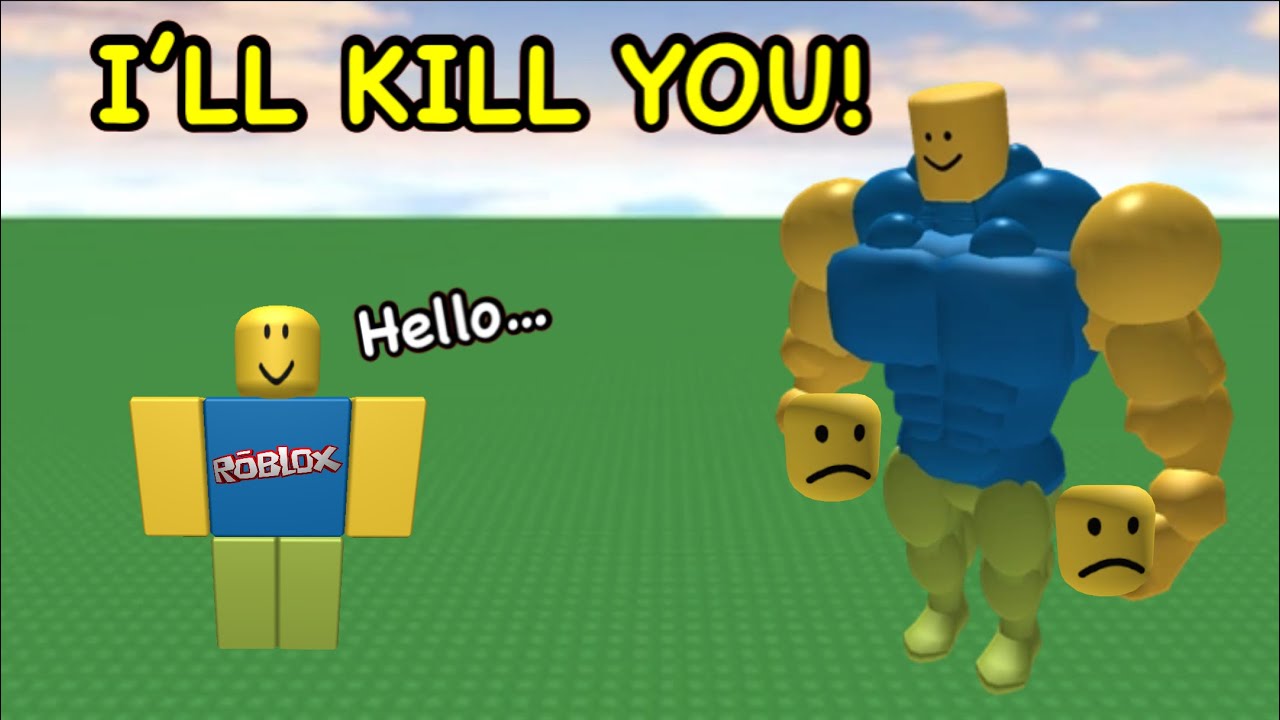 Beating up NOOBS in the Big City (Roblox) - YouTube