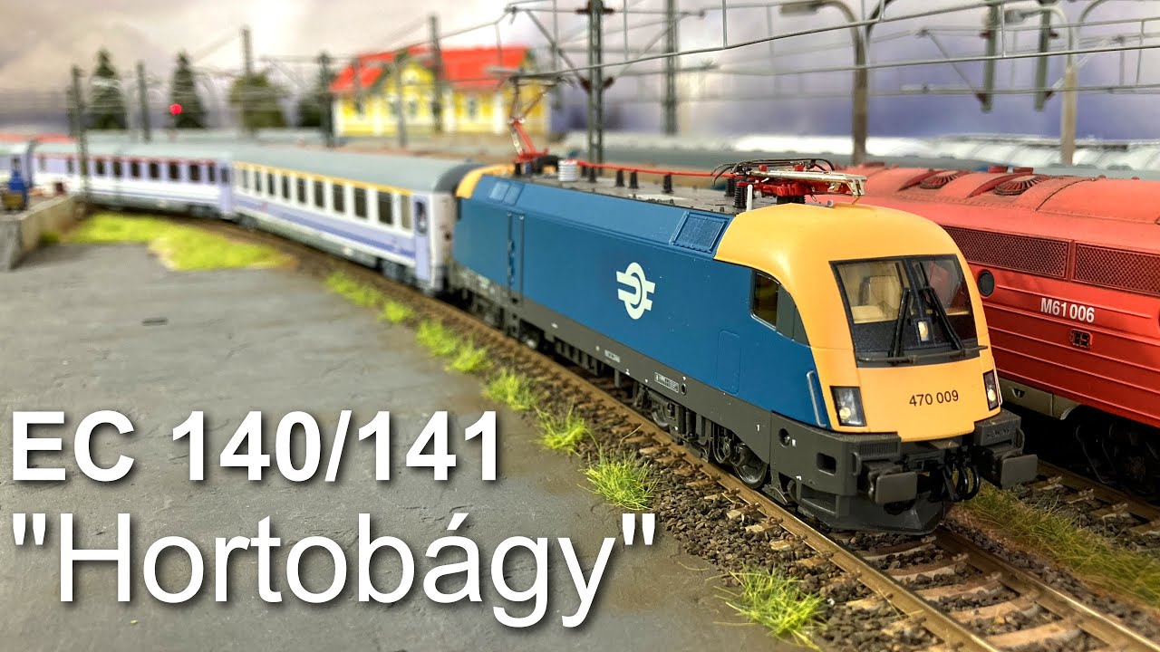 Vonatbemutató: EC140 Hortobágy - YouTube