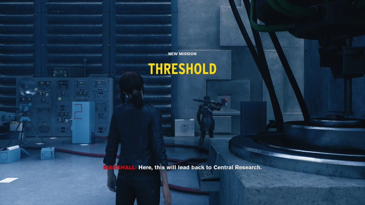 Control (A Remedy Game) Walkthrough Part 4, Mission 4 Threshold - YouTube