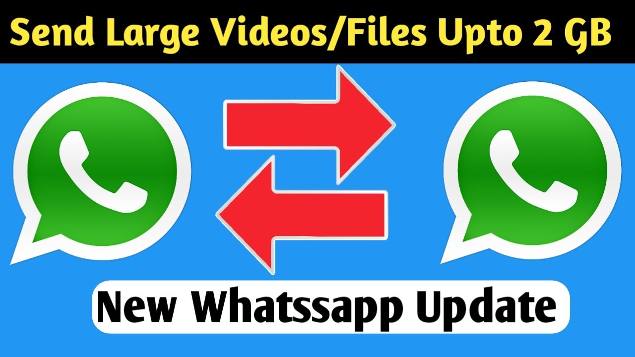 How To Send Files Up To 2GB On WhatsApp - You Won't Believe What ...