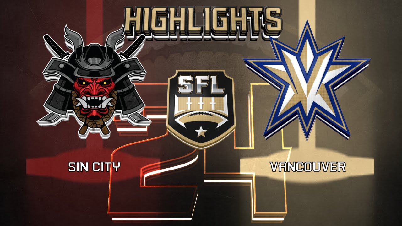 SFL HIGHLIGHTS: Season 24, Week 6 - Sin City @ Vancouver - YouTube
