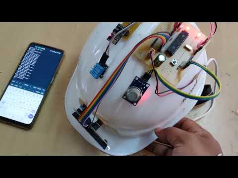 Smart Helmet for coal miners safety Monitoring and Alerting - YouTube