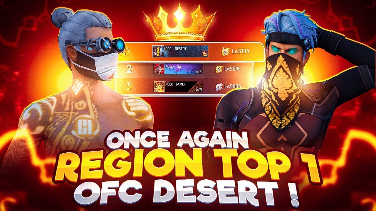 Desert Esp Live 😱 Once Again Region Top 1 Ofc Desert 1 Year Ago Top