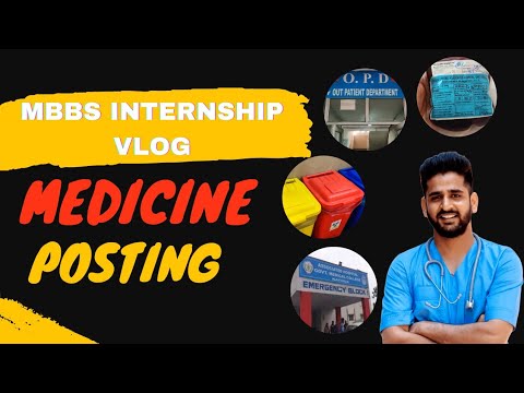 A Day in life of MBBS Intern | Medicine Posting Internship | Govt. Medical College | MBBS ...