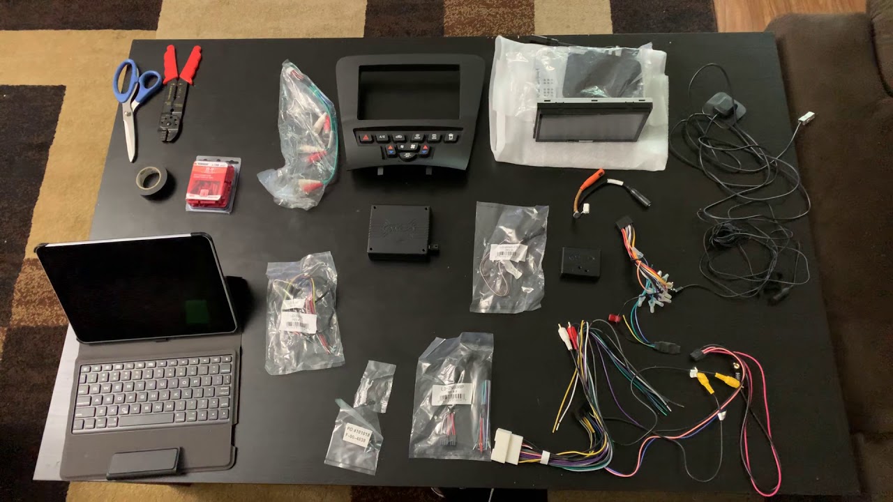 Dodge Charger 11-14 metra dash kit install preparation. - YouTube