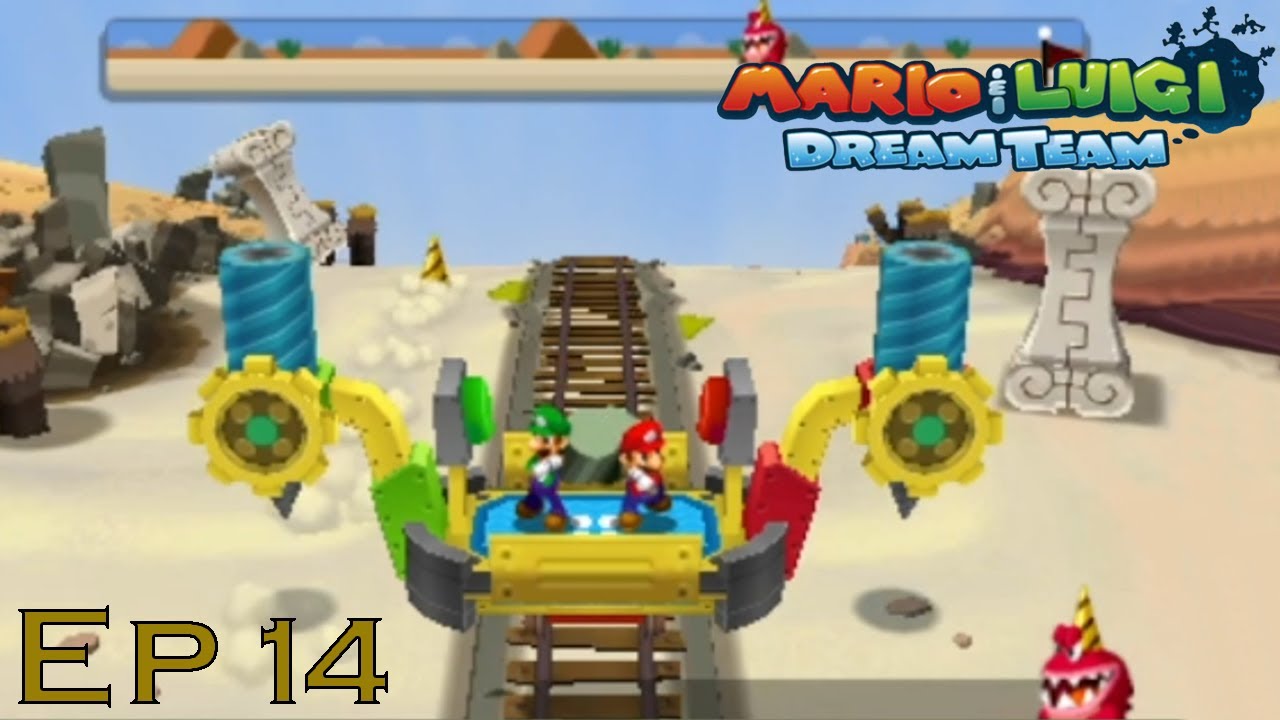 Mario and Luigi Dream Team - Ep 14: Catch that Torkscrew - YouTube
