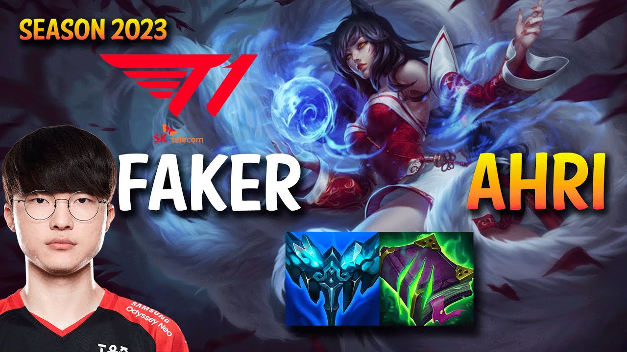 T1 Faker AHRI vs SYLAS Mid - KR Ranked - YouTube