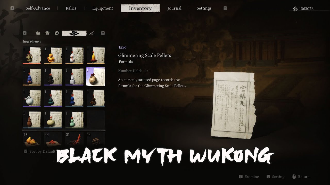 Black Myth Wukong: The Glimmering Scale Pellets - YouTube