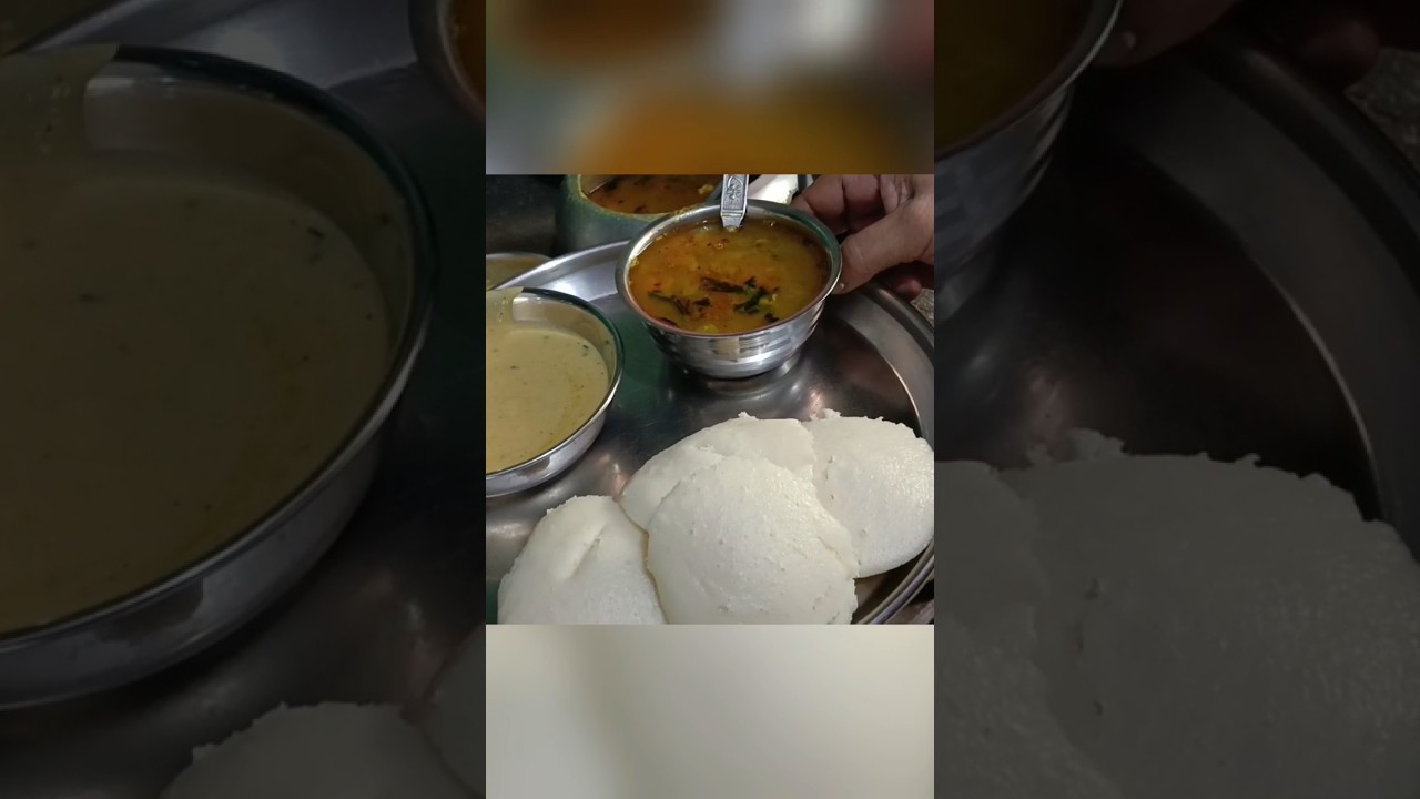 homemade idli sambar chatni - YouTube