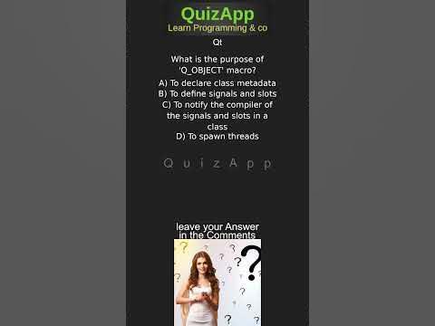 Qt What is the purpose of Q OBJECT macro - YouTube