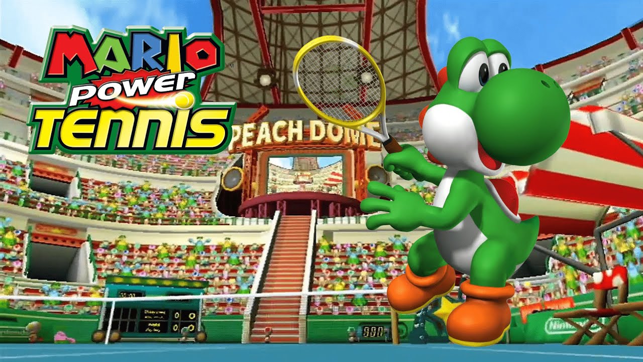 Mario Power Tennis - Yoshi (All tournaments) - YouTube