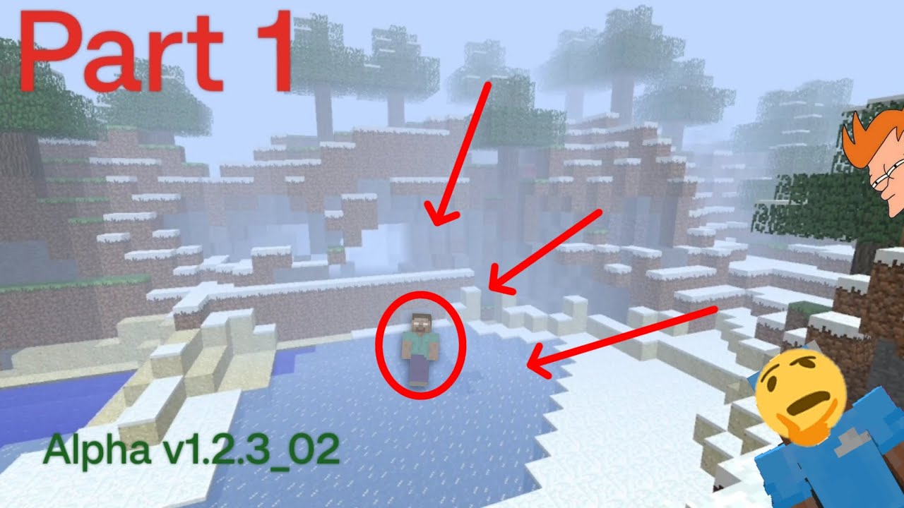Minecraft Alpha v1.2.3_03! Survival/Überleben. (Part 1) - YouTube