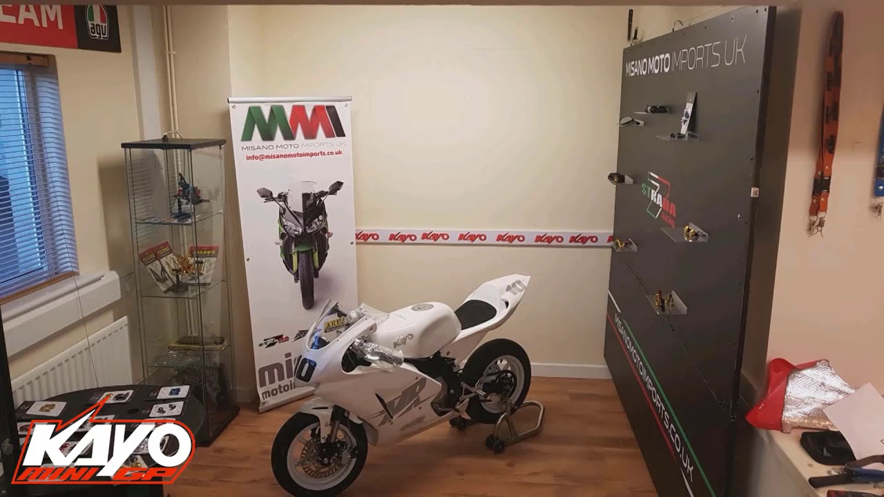 KAYO MR150 Minigp unboxing-Time lapse - YouTube