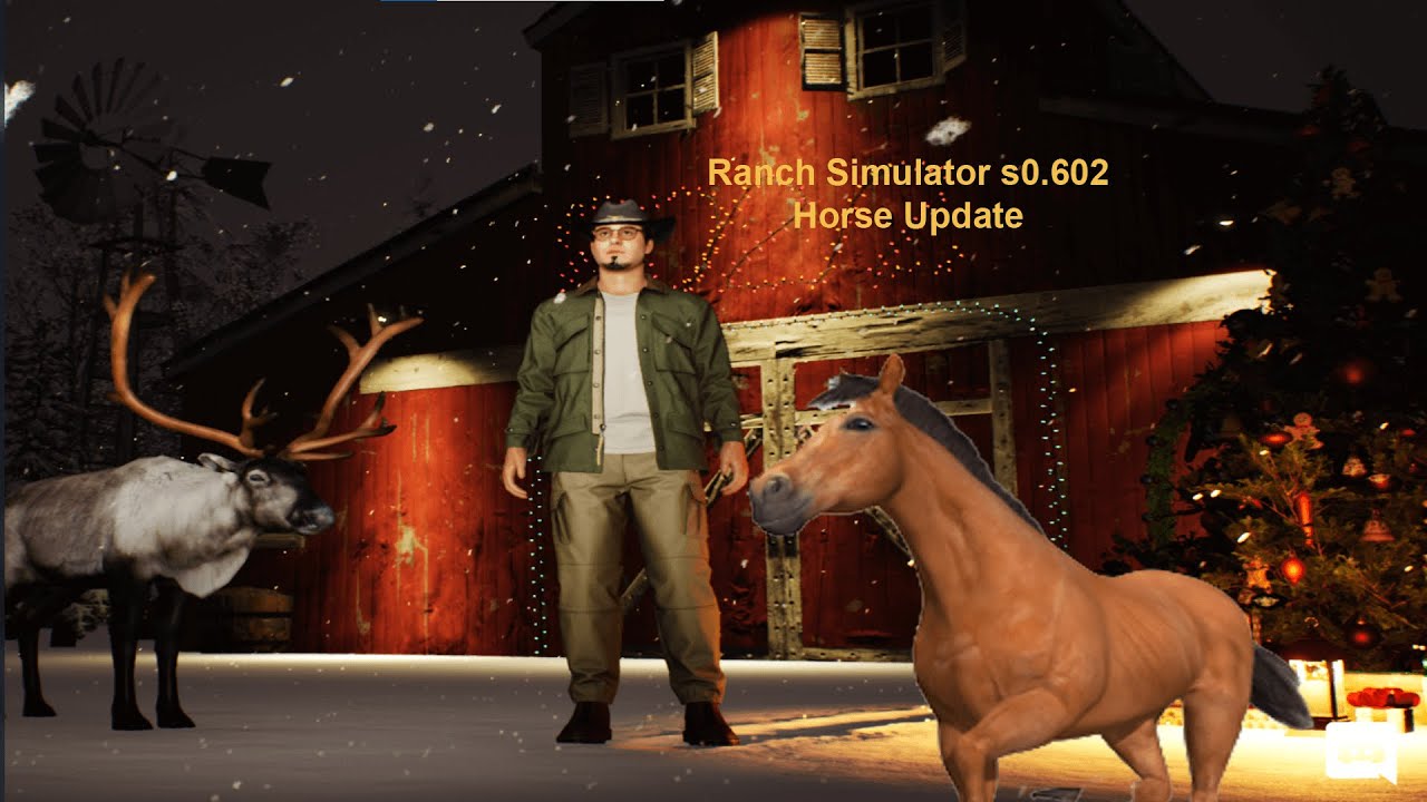 First Time Playing Horse Update | Ranch Simulator Gameplay #01 | # ...