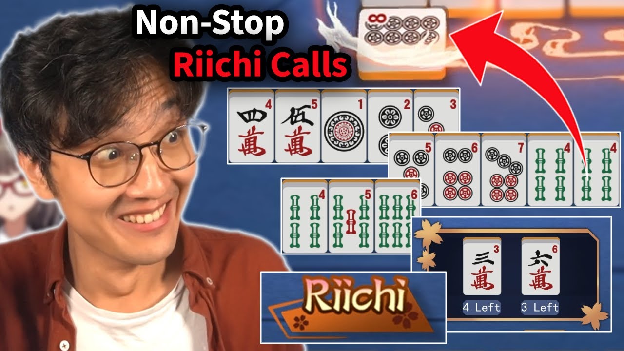 (Stream Highlight) Why Play Fairly When You Can Riichi Every Hand ...
