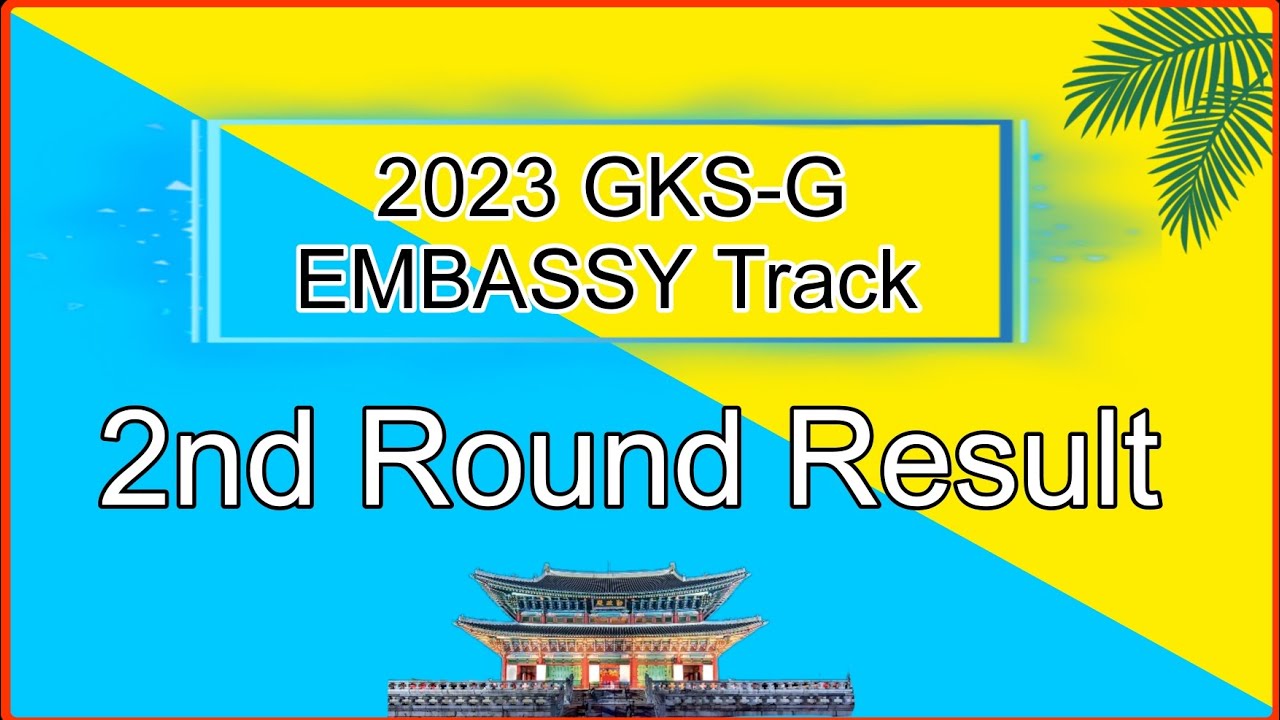 2023 GKS-G EMBASSY TRACK RESULTS #gks #korea #studyinkorea #gks2023 ...