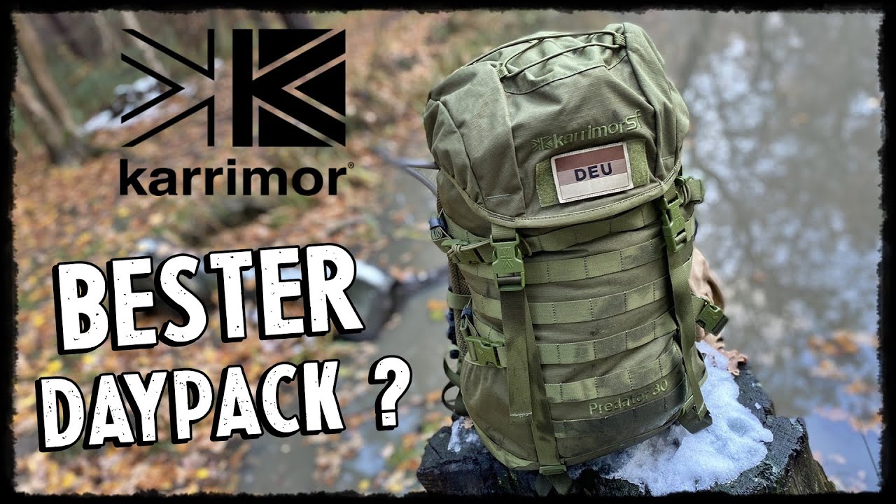 Karrimor SF Predator 30 - Der BESTE 30L Daypack ? | Backpack Review ...