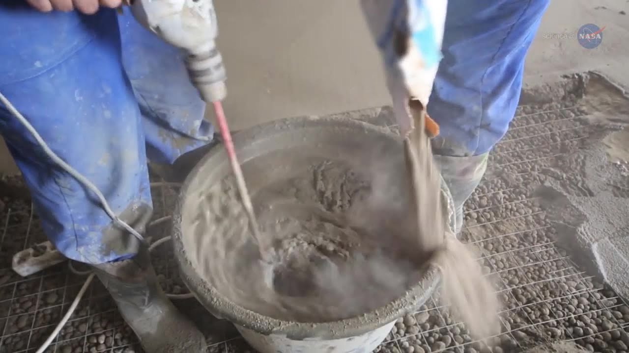 Cement Made in Space For First Time - YouTube