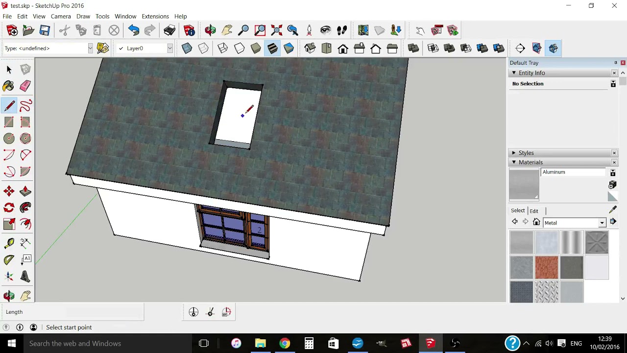 Window+ for SketchUp Tutorial 3 roof window - YouTube