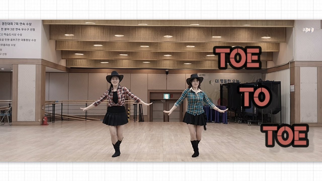 Toe To Toe Line Dance ( 토투토 라인댄스)Demo& Teach - YouTube