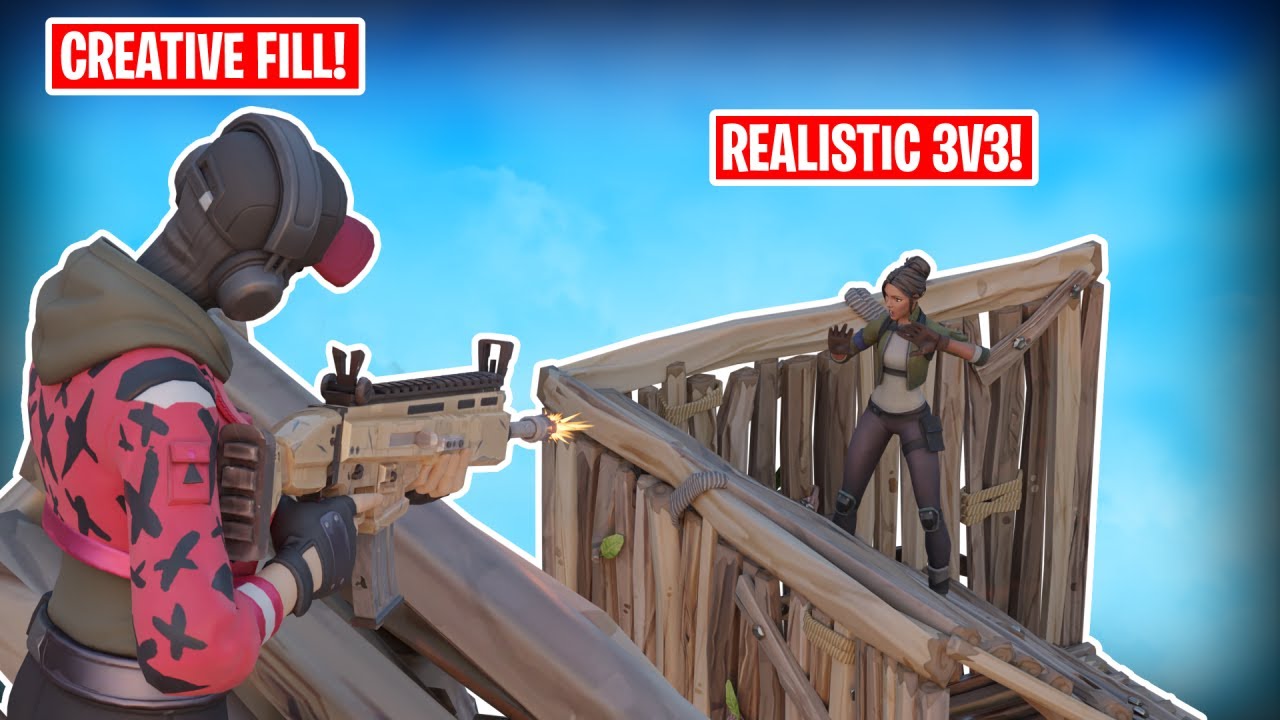 Realistic 3v3 Fortnite Highlights #3 - YouTube