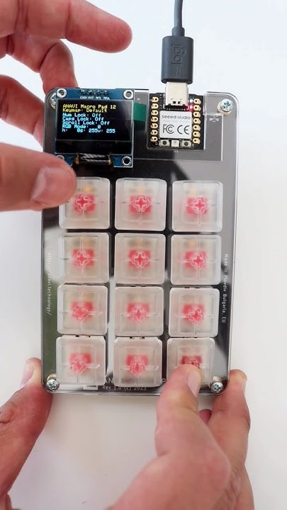 QMK Firmware for Mechanical Keyboards on ANAVI Macro Pad 12 - YouTube