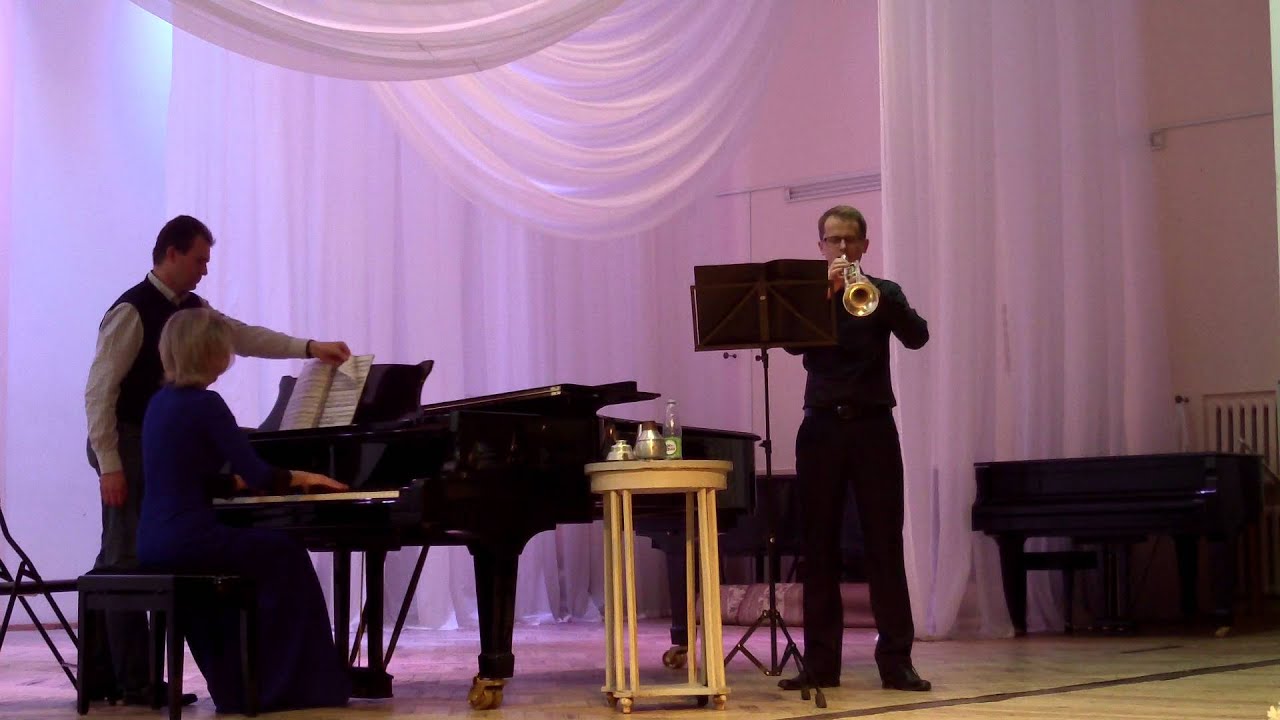 Oskar Böhme, Trompetenkonzert 1. Satz. Anton Matveev. - YouTube