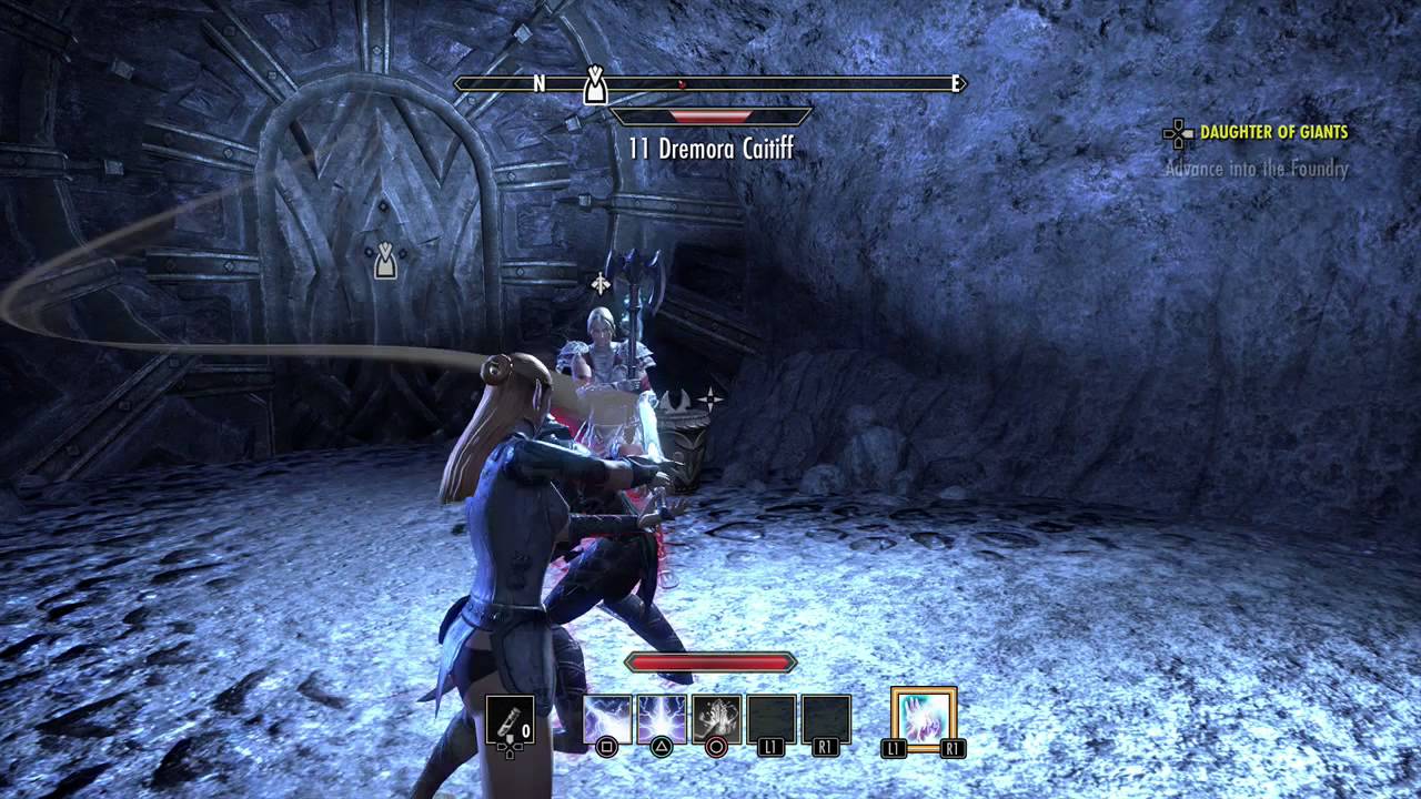 ESO Storm-Slave's Razor Two Handed Sword of Lightning - YouTube