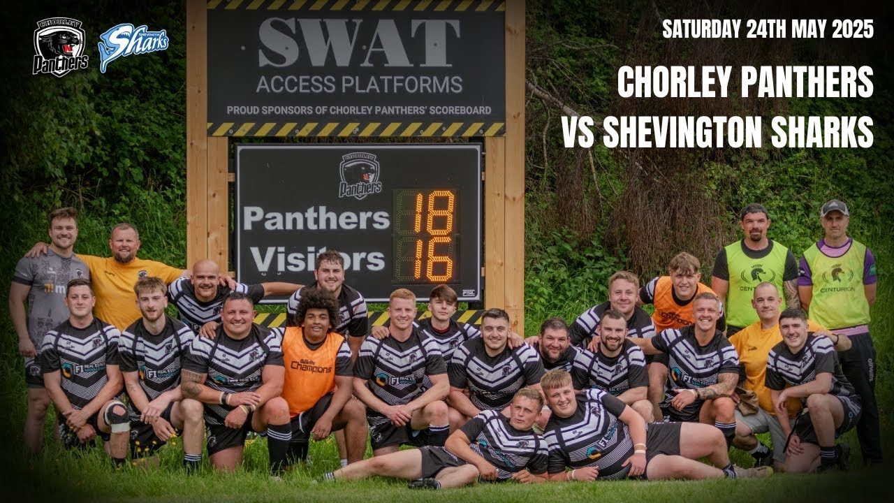 Chorley Panthers v Shevington Sharks - 24th May 2025 - NWML Cup - YouTube