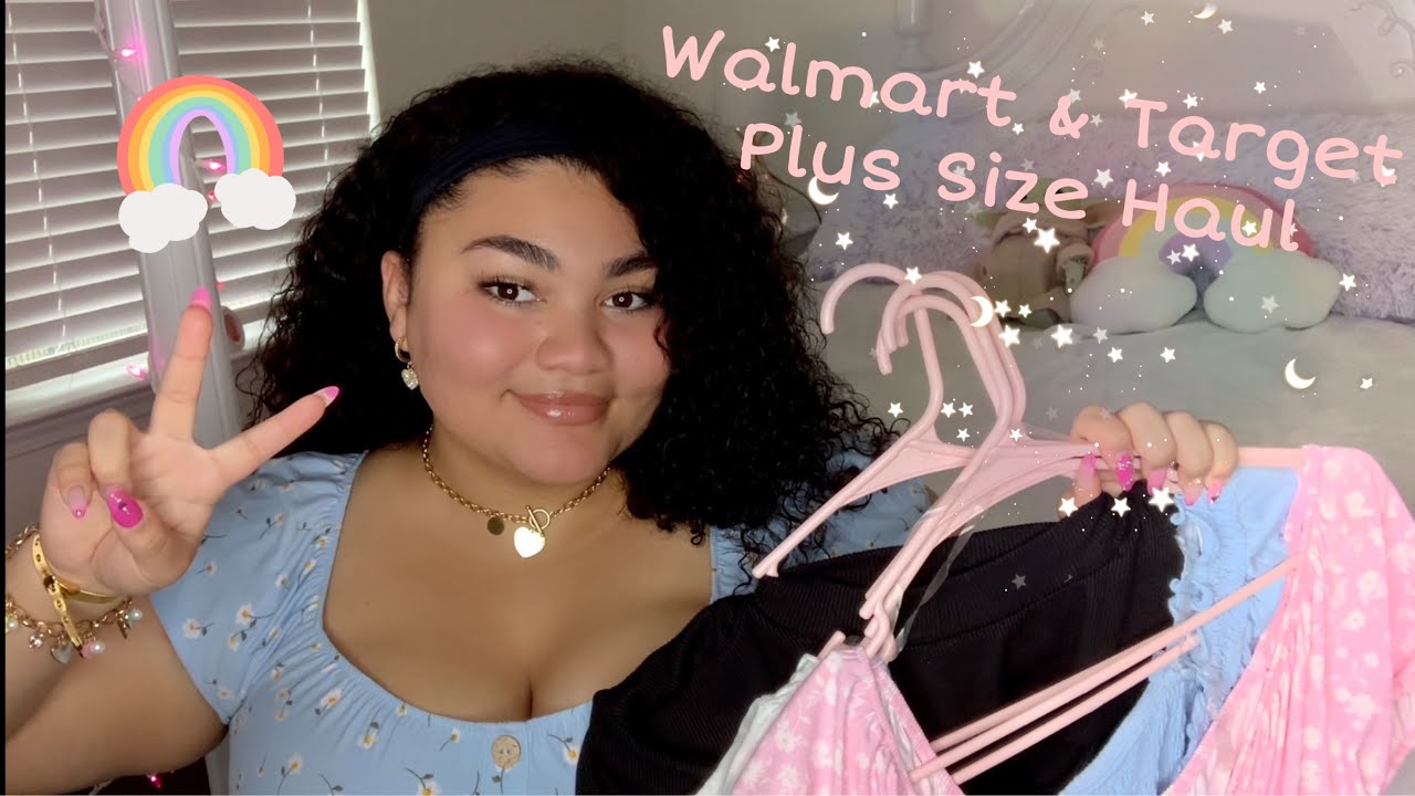 Summer Walmart & Target Plus Size Try On Haul!! | FAT GIRL SUMMER FITS ...
