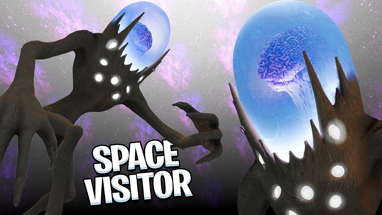 SPACE VISITOR GIANT (10 New Trevor Henderson Creatures) - YouTube