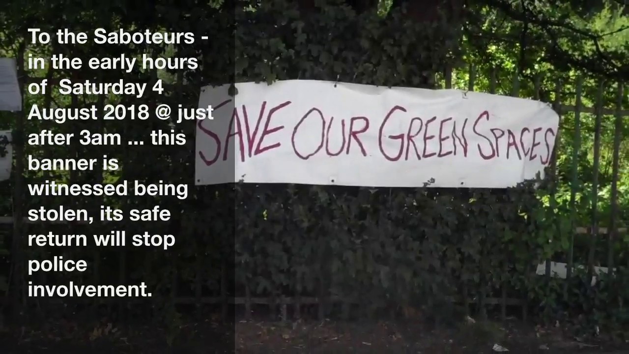 Dodgy resurfacing, cranes and stolen banners...again! - YouTube