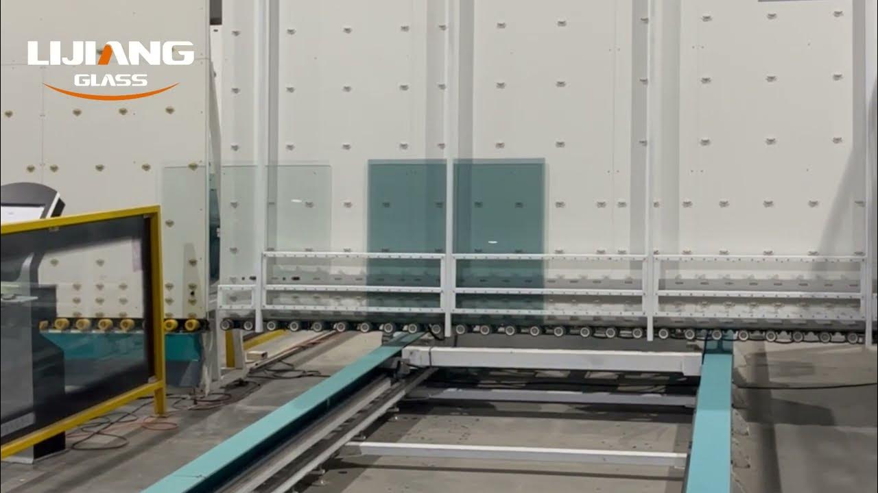 INTELLIGENT GLASS STORAGE AND SORTING SYSTEM - YouTube