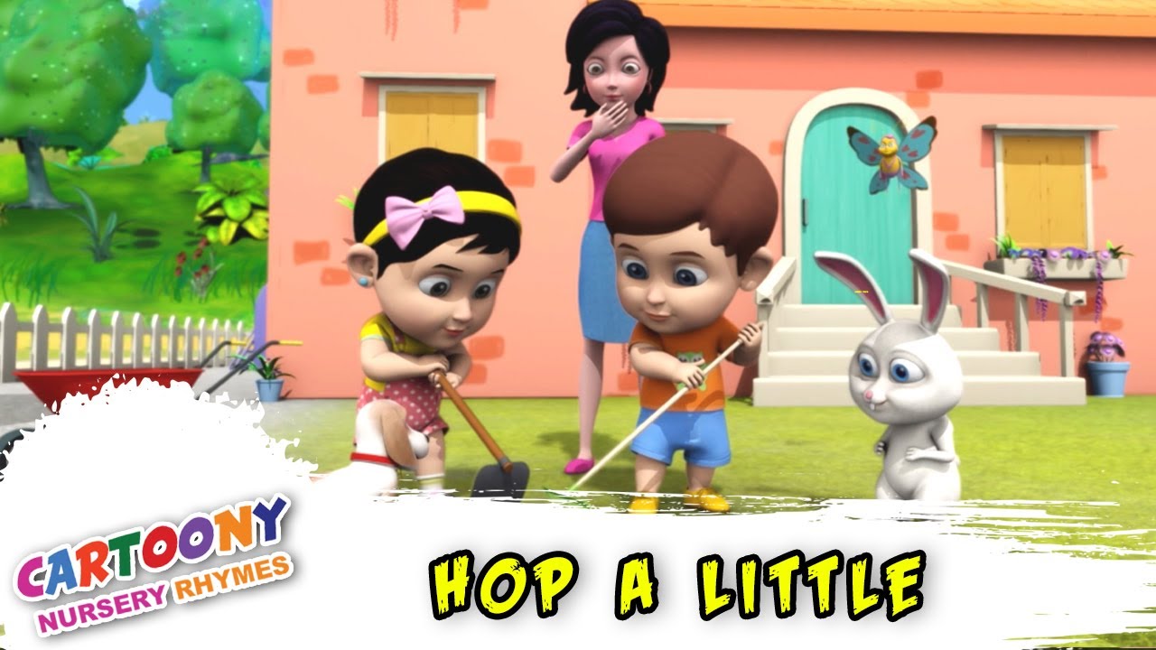 Hop A Little | Animated Rhymes | New Cartoony Rhymes For Children ...