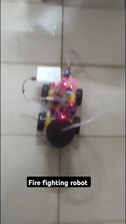 fire fighting robot #arduino #robotics #arduinoproject #engineering#science#robot #robotics #diy ...