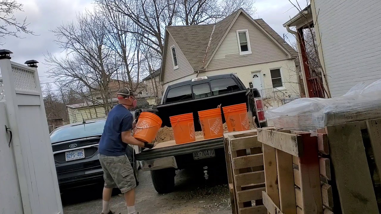 crawl space clean up - YouTube