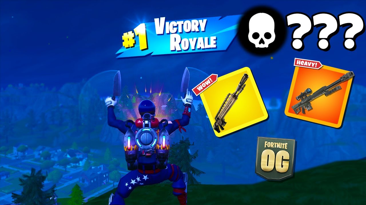 High Elimination Solo Win Gameplay (Fortnite OG Zero Builds) - YouTube