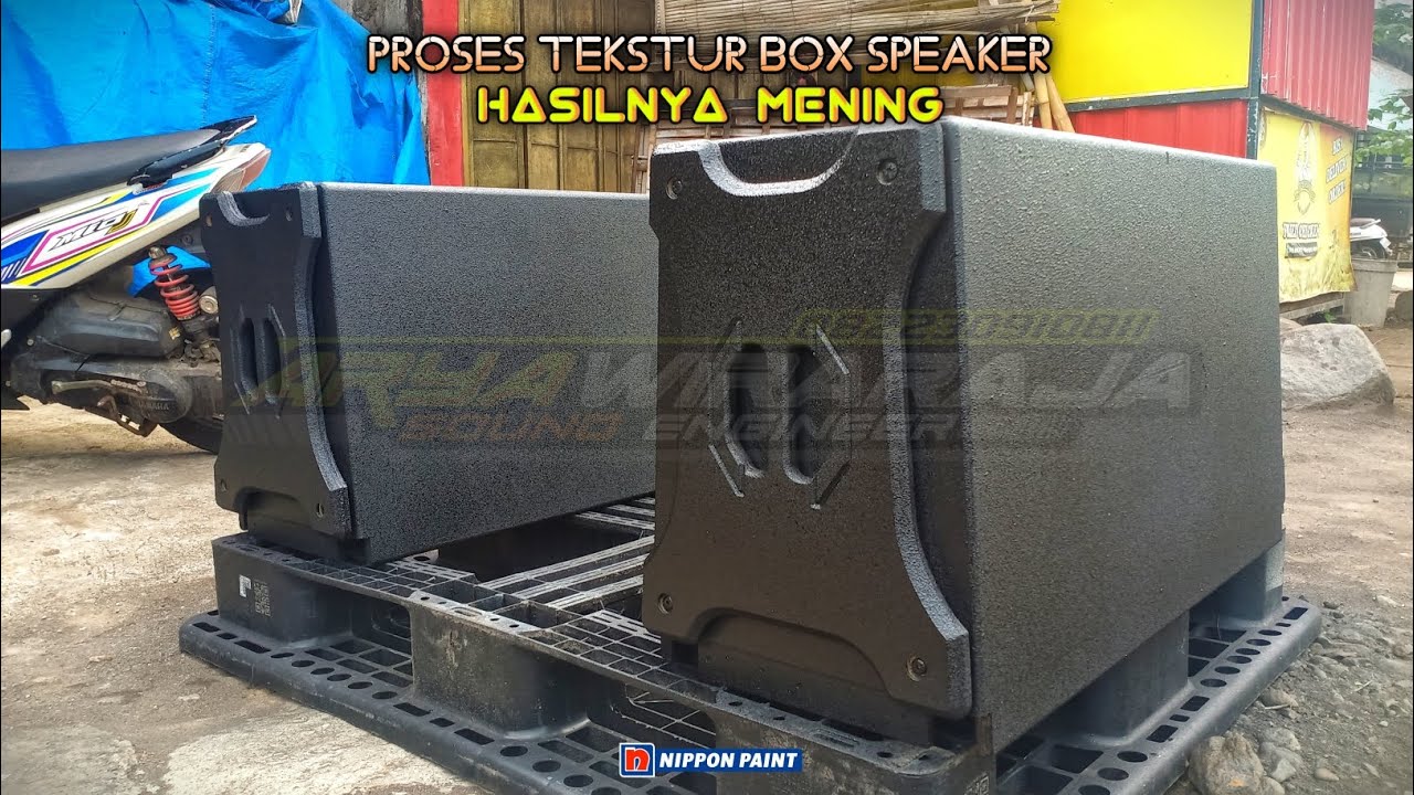 (PART 2 FINIS) cat tekstur box speaker/midel dijamin hasilnya maknyus ...