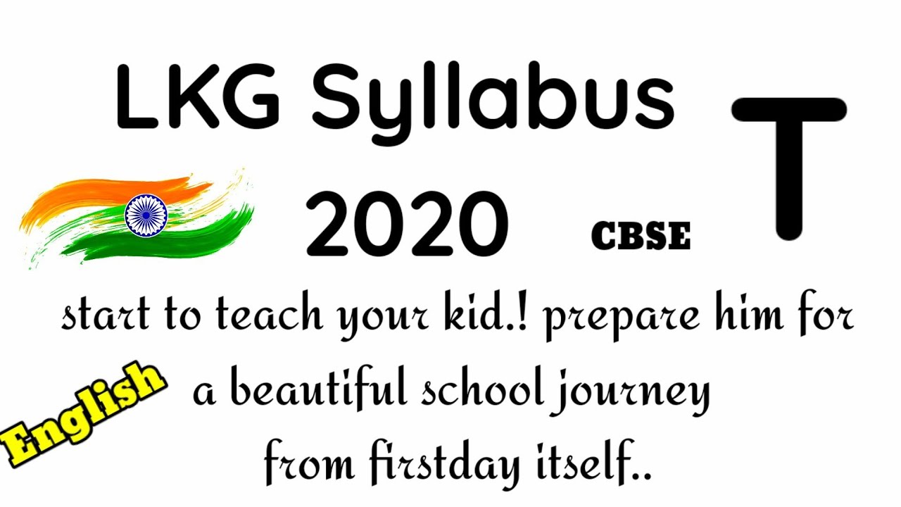 Lkg 2020 English Syllabus YouTube lkg-2020-english-syllabus-youtube