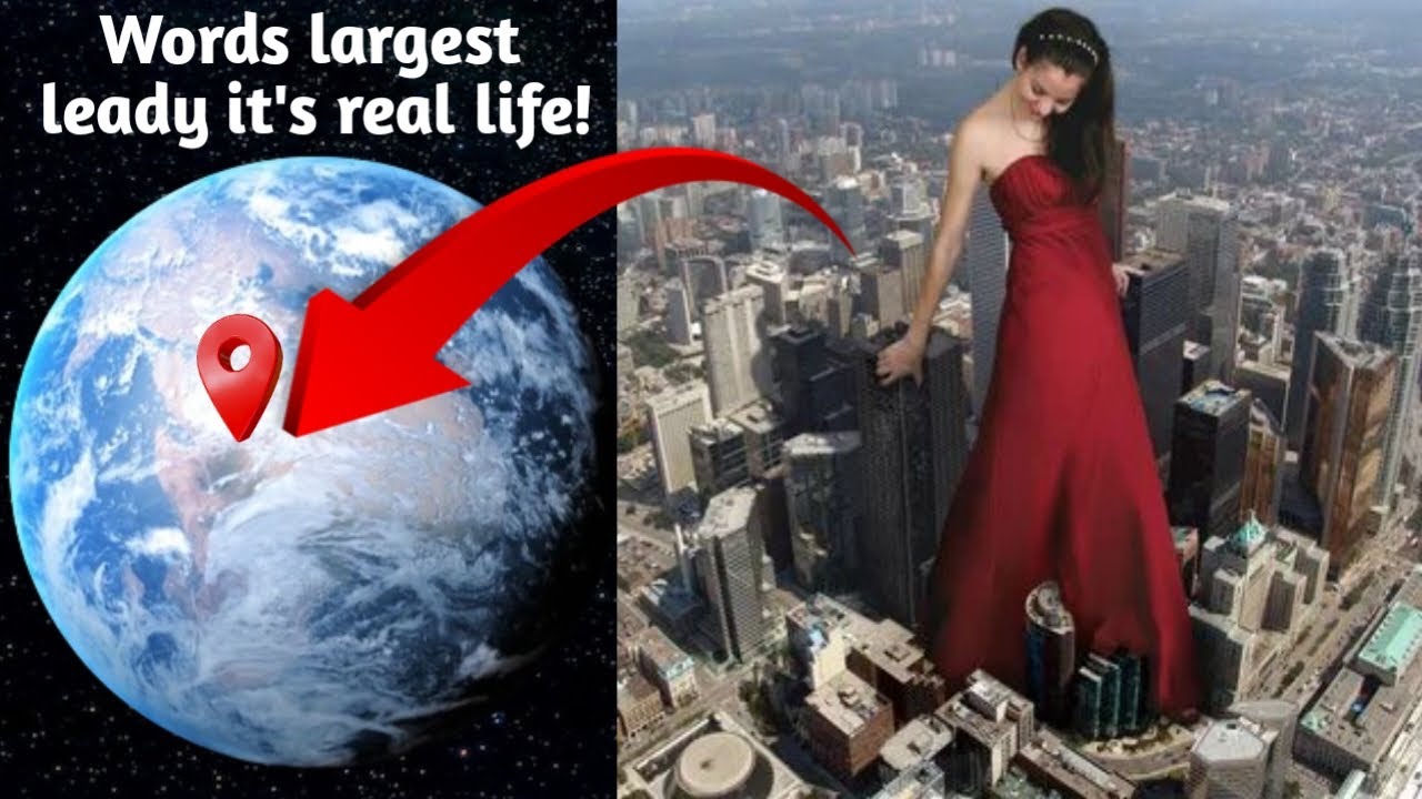 Words largest leady it's real life! 😱🤯 on google maps and google earth ...