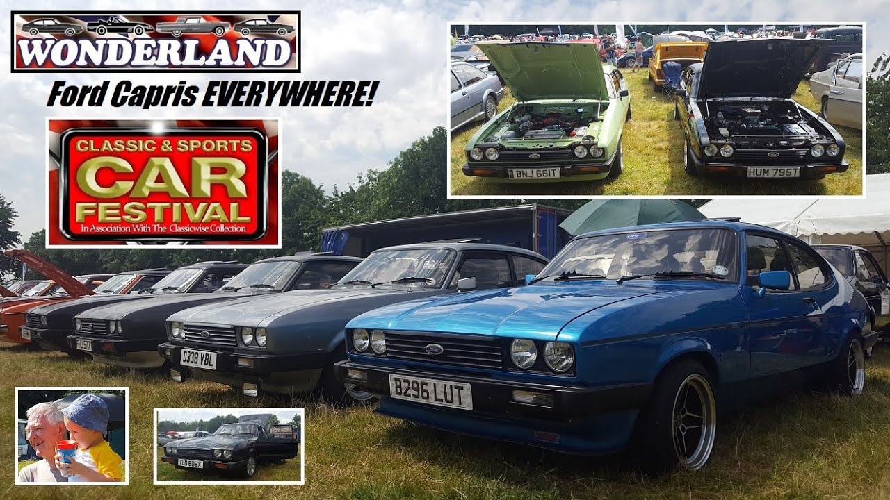 Episode 149 - Ford Capris a-plenty at the Wonderland Classic Car Show ...
