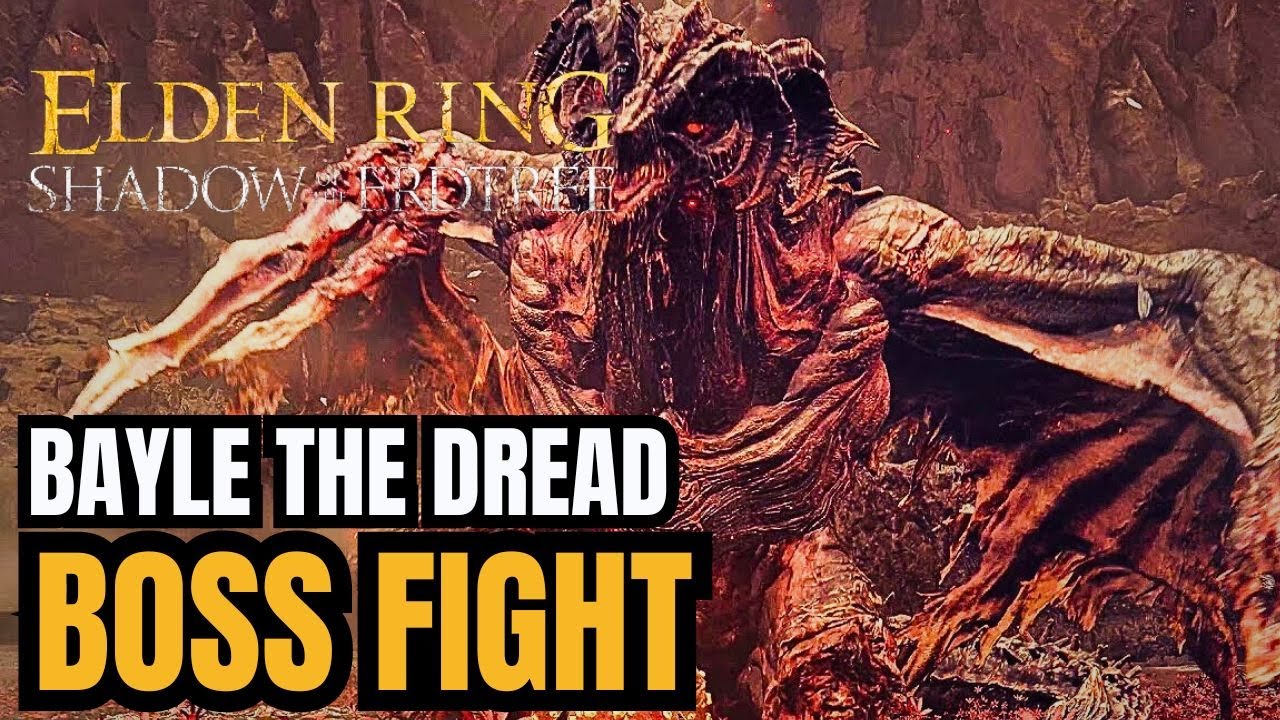 ELDEN RING_Shadow of Eldtree Bayle the Dread BOSS Fight - YouTube