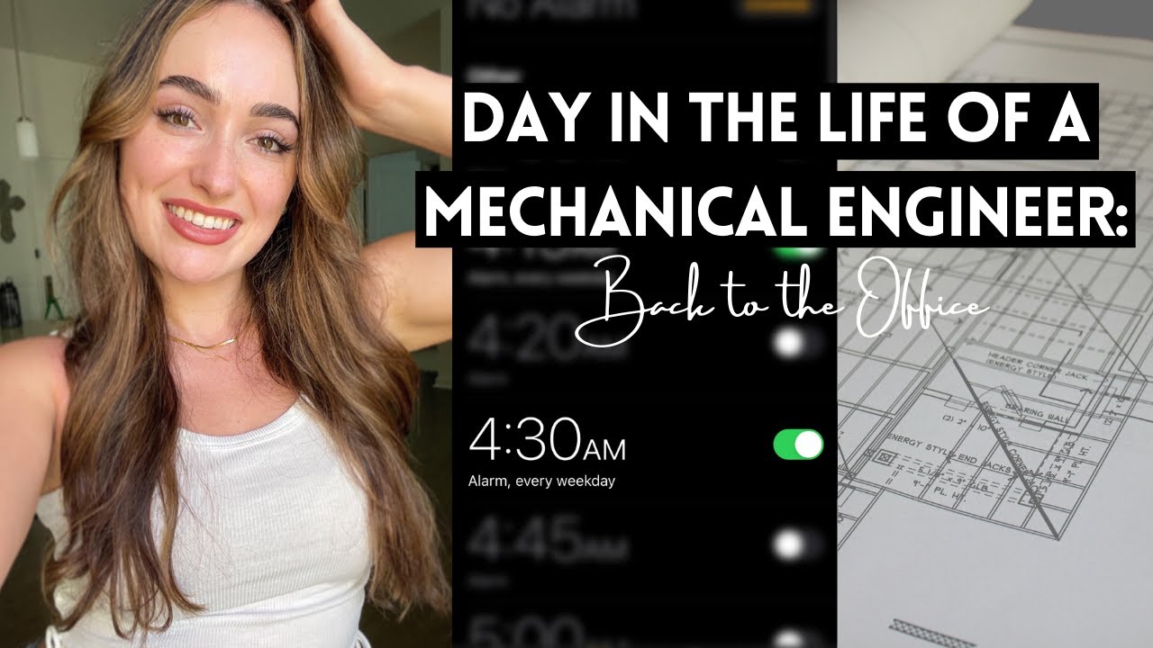 A Day in the Life: Mechanical Engineer // Back in the Office + getting ...