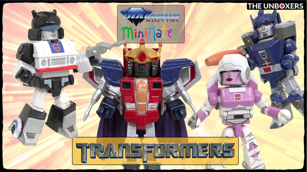 Transformers Series 3 Minimates Box Set by Diamond Select - YouTube
