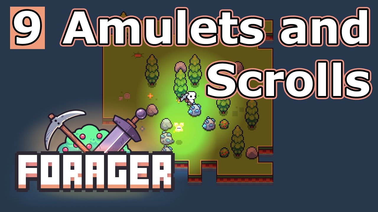 Amulets and Scrolls - Forager Ep 9 - YouTube