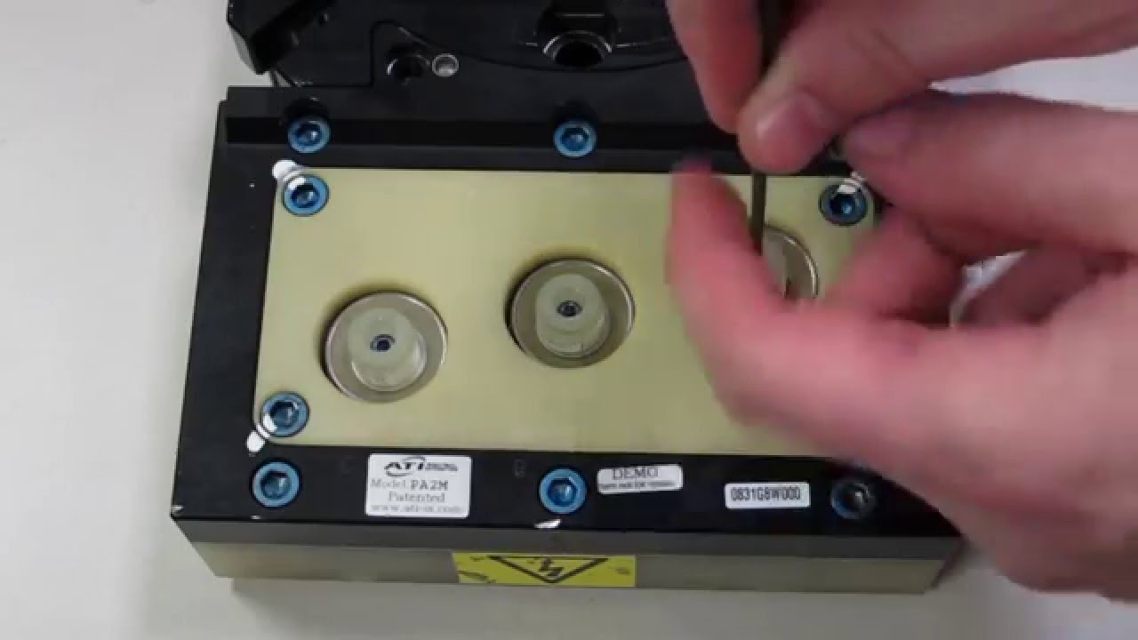 Master Module Contact Tip Replacement Procedure for ATI Tool Changer ...