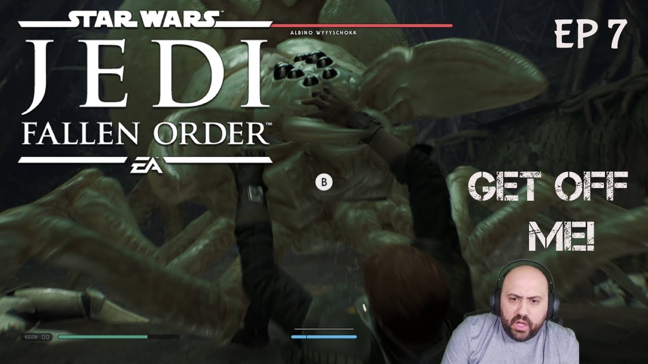 Giant Spiders | Exploring Kashyyk | Star Wars Jedi Fallen Order ...