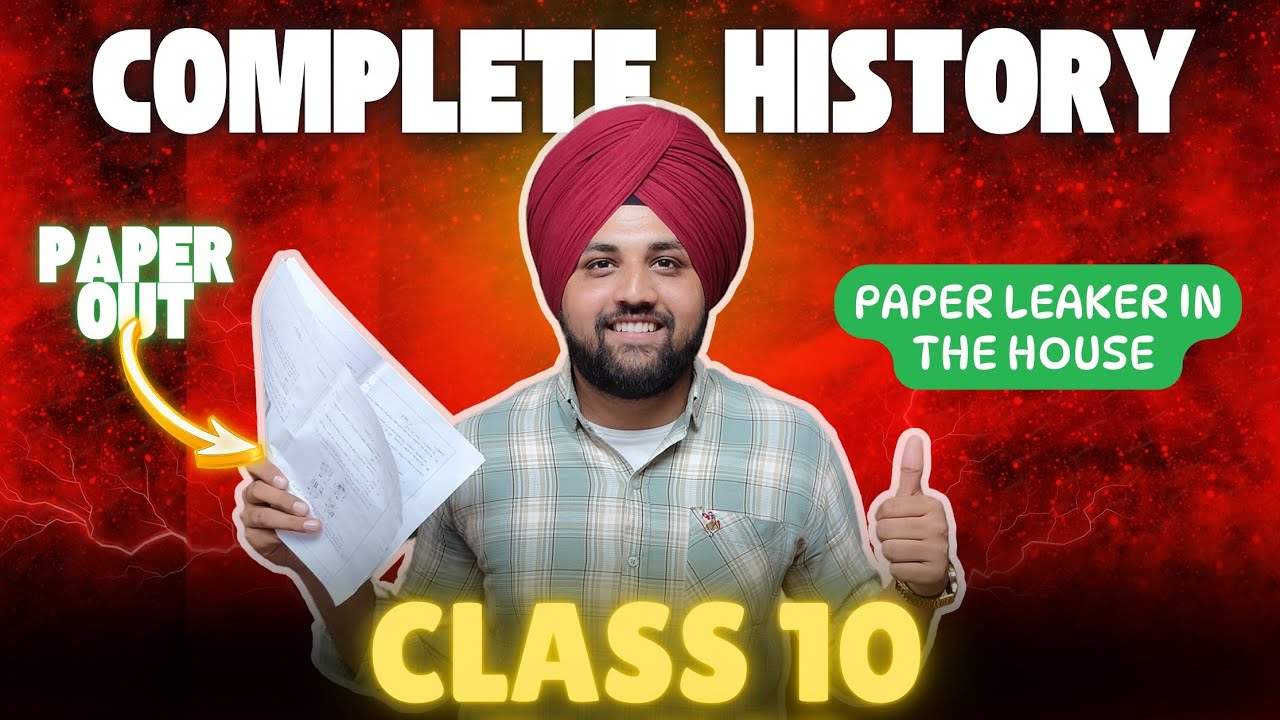 History Class 10 Completed in One super shot 🔥 || CBSE Board exams ...